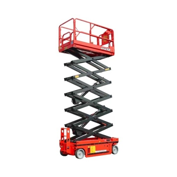 12M Height Electric Scissor Lift Machine OEM GTJZ12 Hydraulic Self ...
